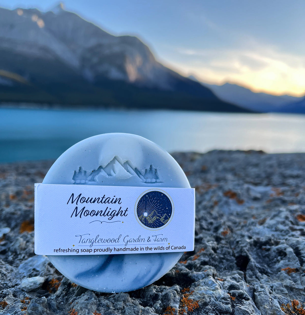 Mountain Moonlight~ Uplifting Mint Organic Artisan Soap– Tanglewood ...