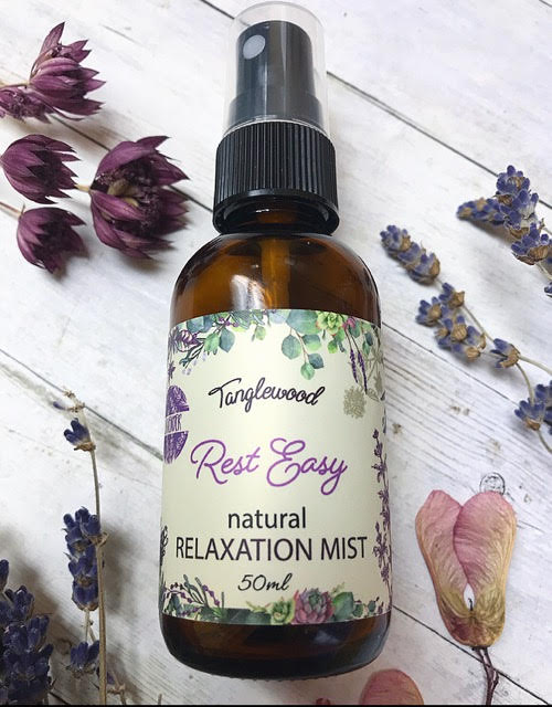 Rest Easy Relaxation Mist~ Natural Lavender– Tanglewood Organic ...